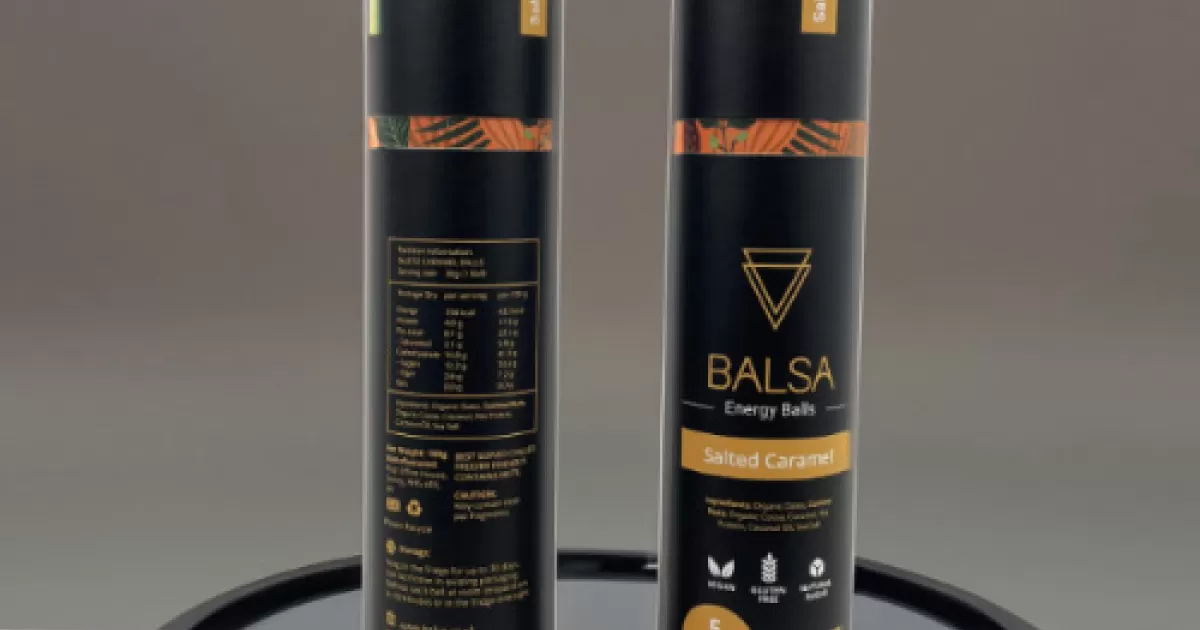 Balsa Balls Food Safe Tubes