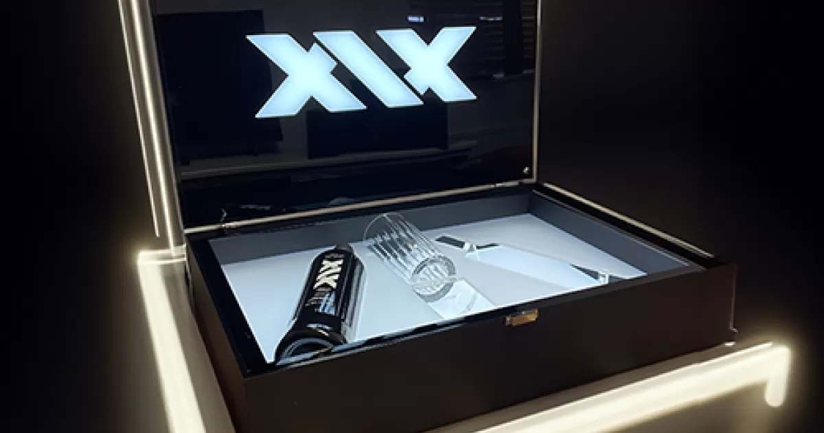 XIX Acrylic Light Up Box
