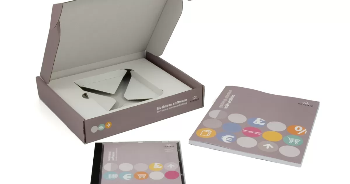 Promotional CD Packaging for Actinic