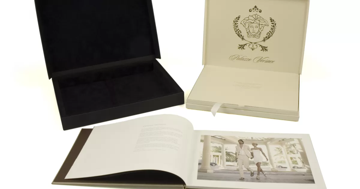 Bespoke Luxury Printed box for Versace