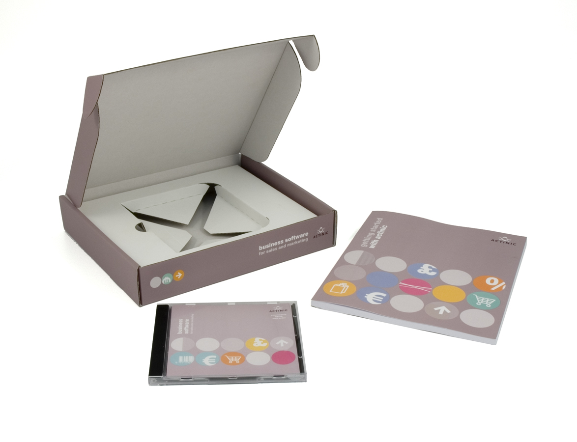 Promotional CD Packaging for Actinic